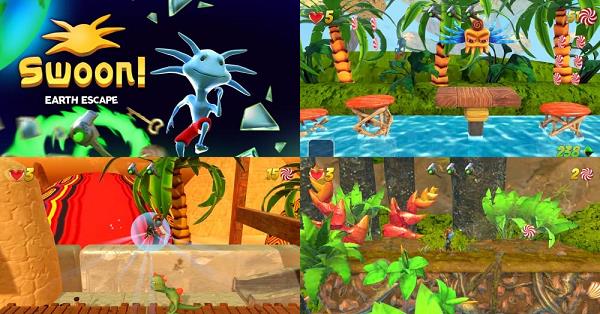 『Swoon!Earth Escape（スウーン！アースエスケープ）』予約・最安値情報！《Nintendo Switch》宇宙船のパーツを全て ...